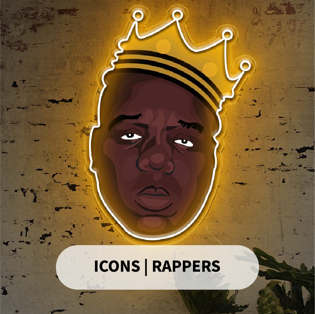ICONS + RAPPERS Neon Signs & LED Lights - Shop Now!