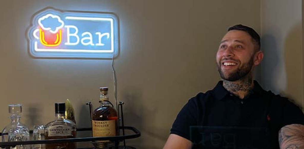 Neon Signs for Man Caves | Signs for Bold Man Cave Style