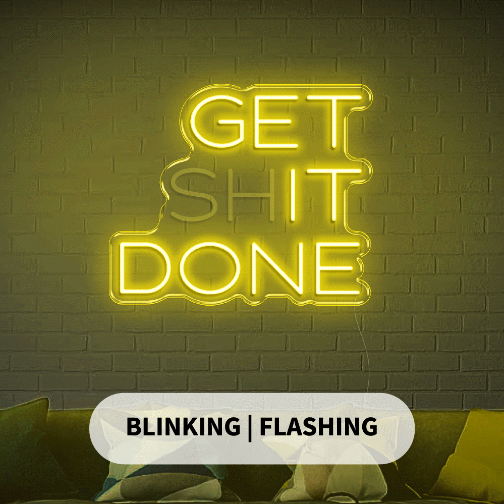 Shop Flashing & Blinking Neon Signs Online | Kings Of Neon