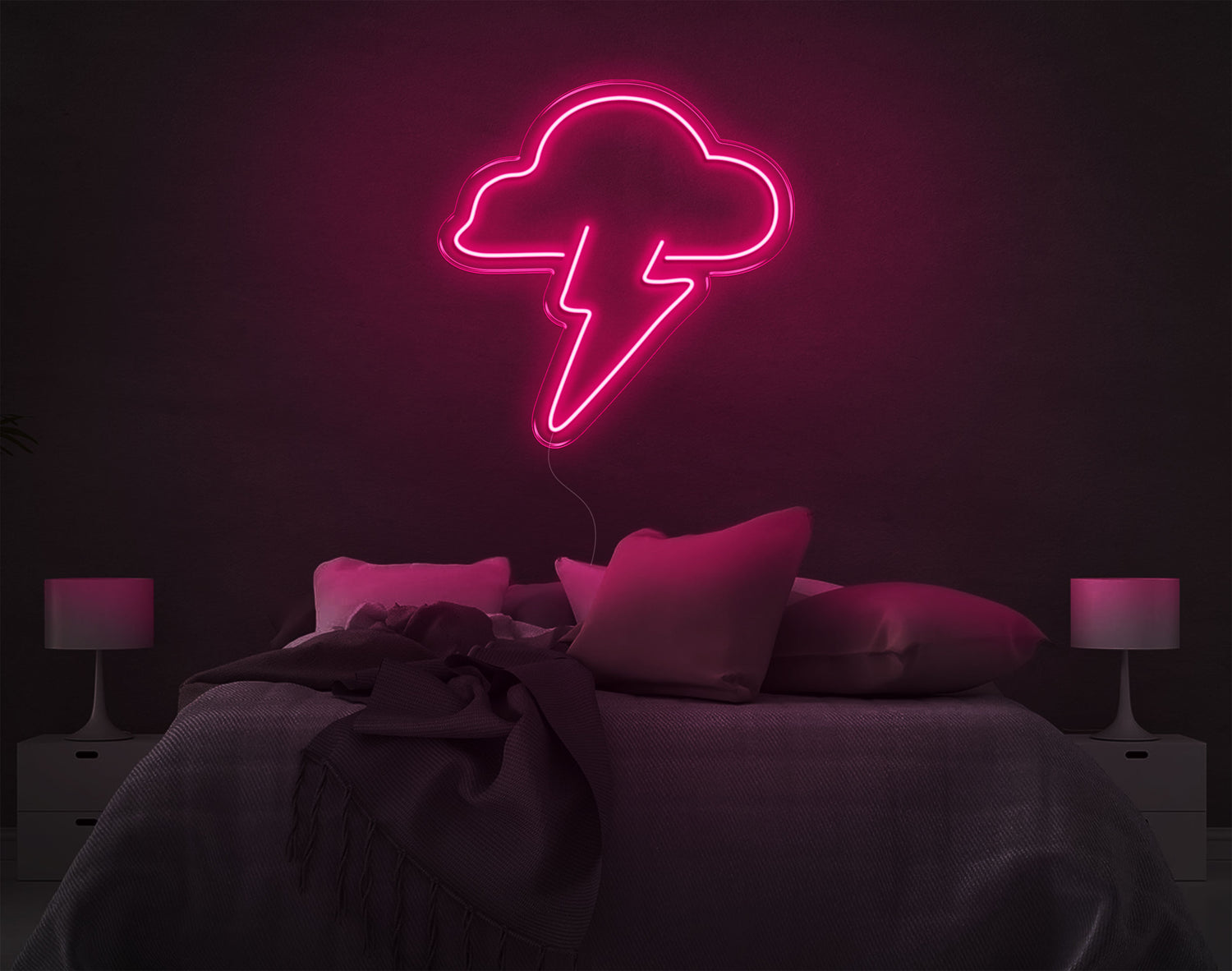 Cloud Lightning Neon Sign