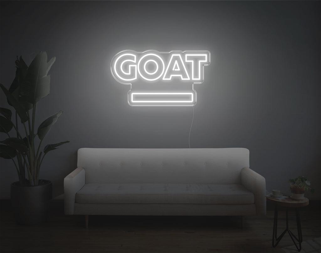 GOAT Neon Sign – Kings Of Neon® AU