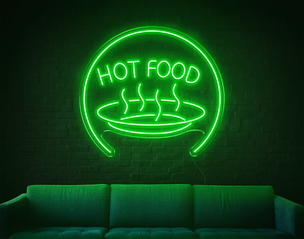 Hot Food Neon Sign