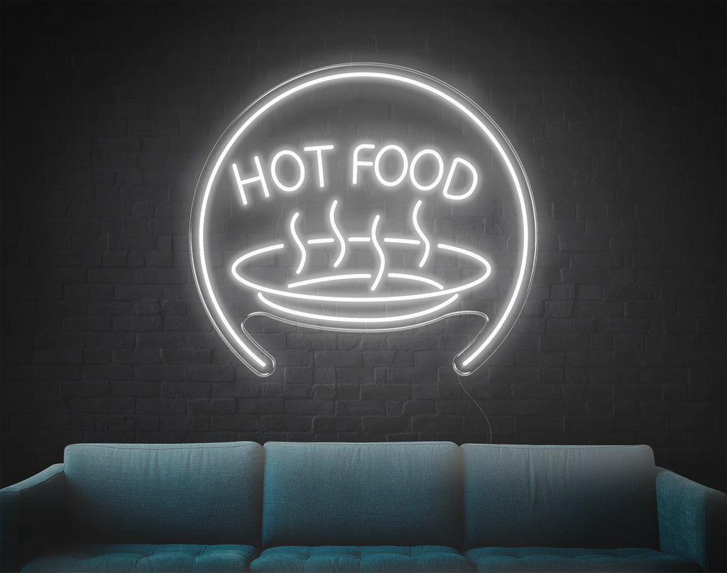 Hot Food Neon Sign
