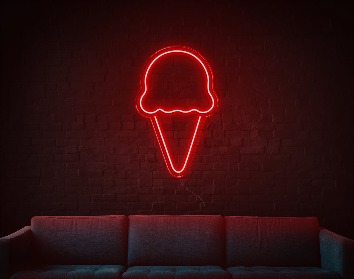 Ice Cream V2 LED Neon Sign – Kings Of Neon® AU