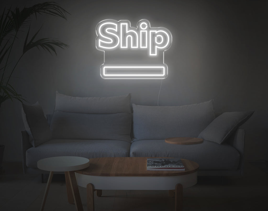 Ship Neon Sign