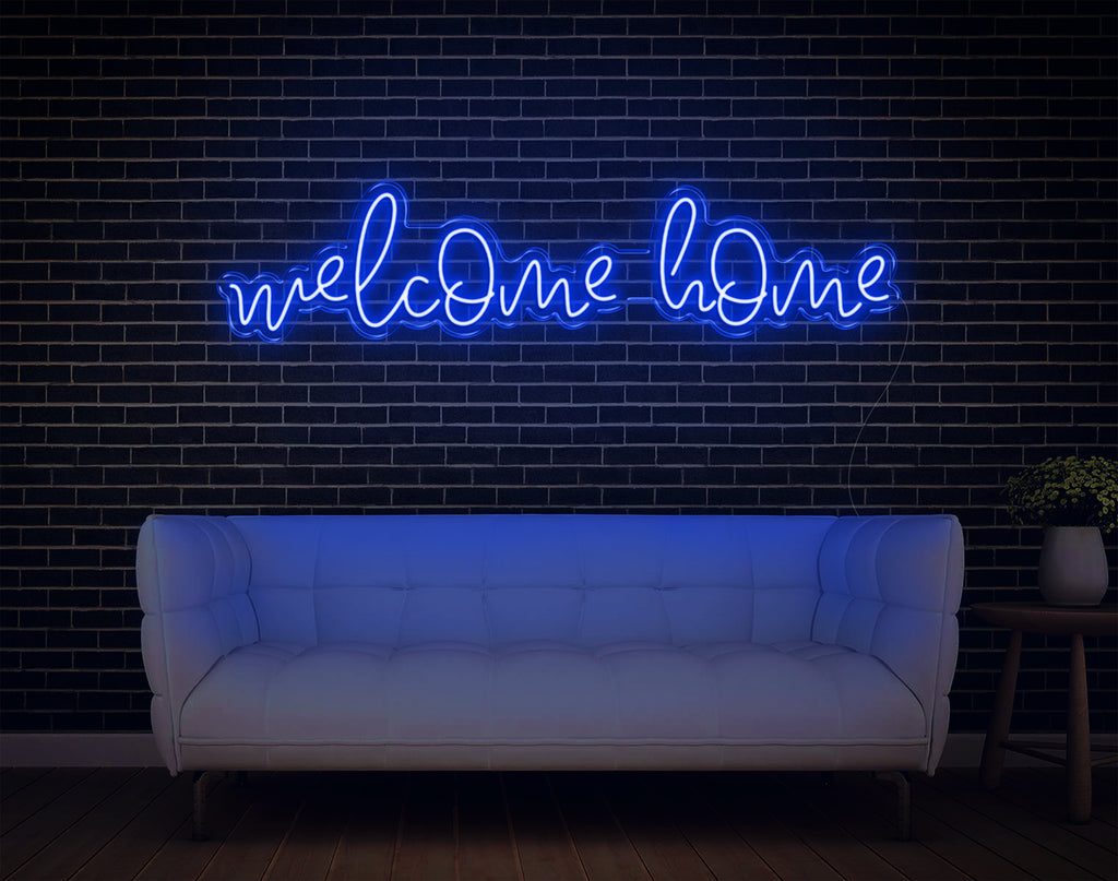 Welcome Home Neon Sign