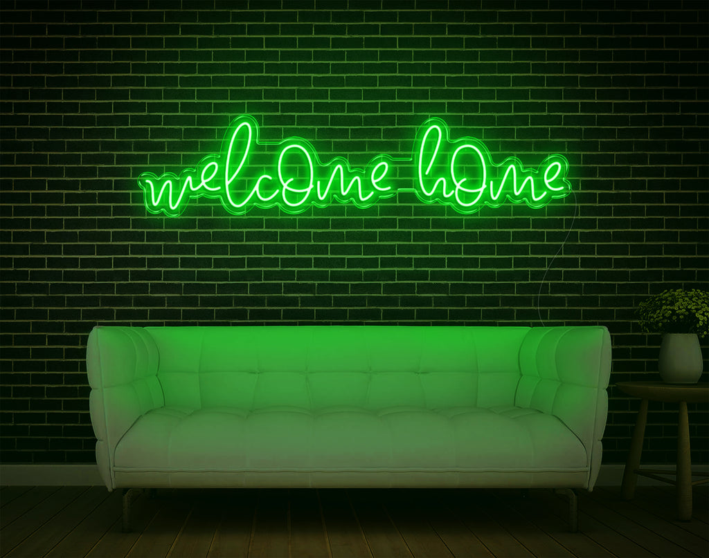 Welcome Home Neon Sign