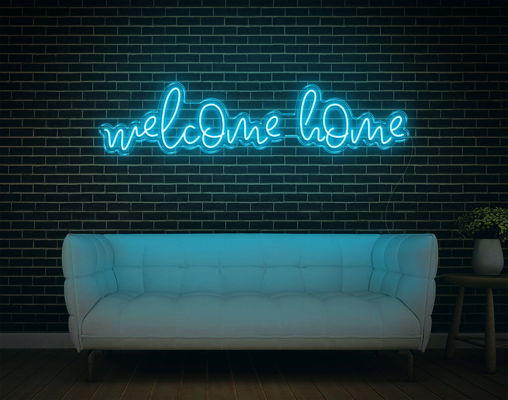 Welcome Home Neon Sign