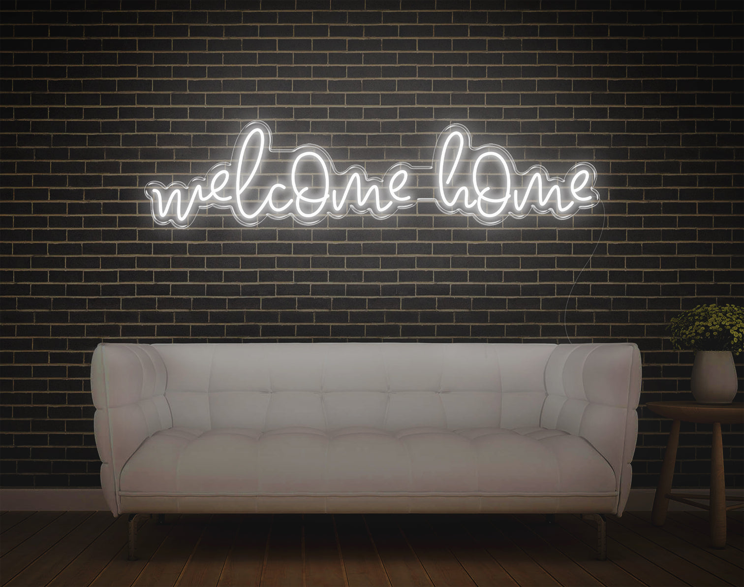 Welcome Home Neon Sign