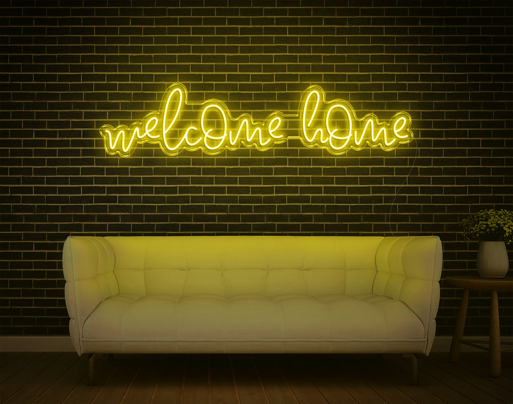 Welcome Home Neon Sign